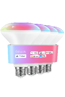 OREiN Matter Smart Light Bulbs, Work with Apple Home, Alexa, Google ...