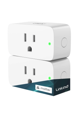 Linkind Matter Smart Plug with Remote Control,