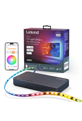 Linkind Smart TV Light Strip With HDMI Sync Box