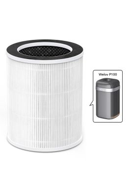 AiDot WELOV P100 Air Purifier Replacement Filter-1 Pcak-White