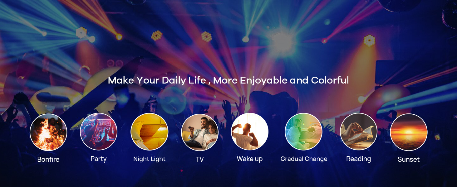 WiFi RGBW Smart Light Bulbs